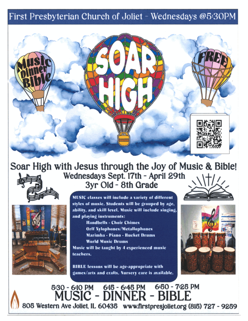 Soar High - First Presbyterian Church of Joliet